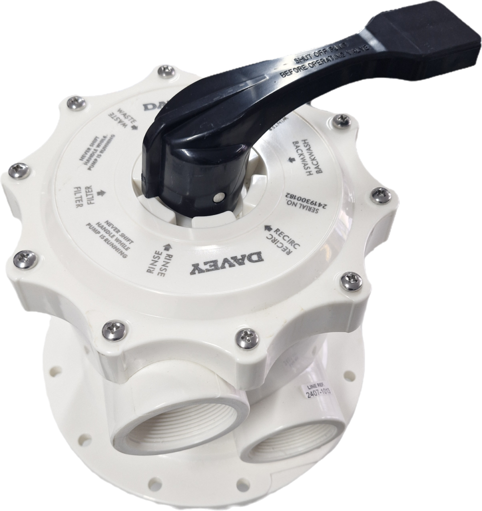 Davey Crystal Clear EcoPure Filter 50mm Multi Port Valve – Epools Pool Shop